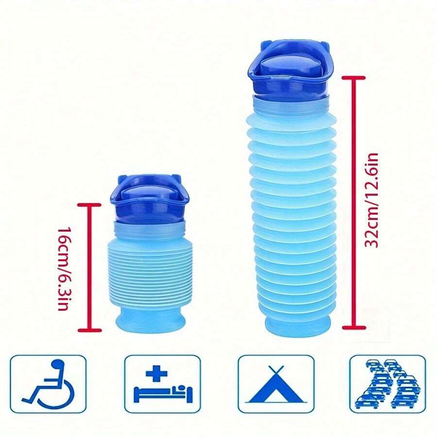 Foldable Portable Travel Urinal, Emergency In-Car Squat-Free Travel ...
