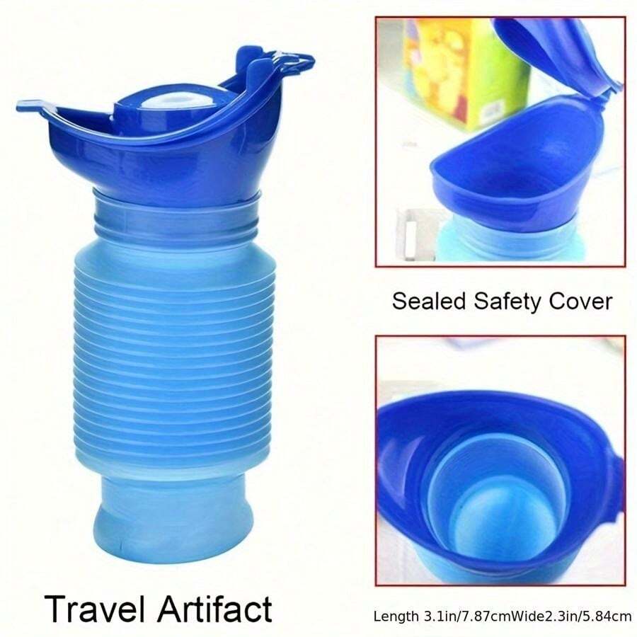 Foldable Portable Travel Urinal, Emergency In-Car Squat-Free Travel ...