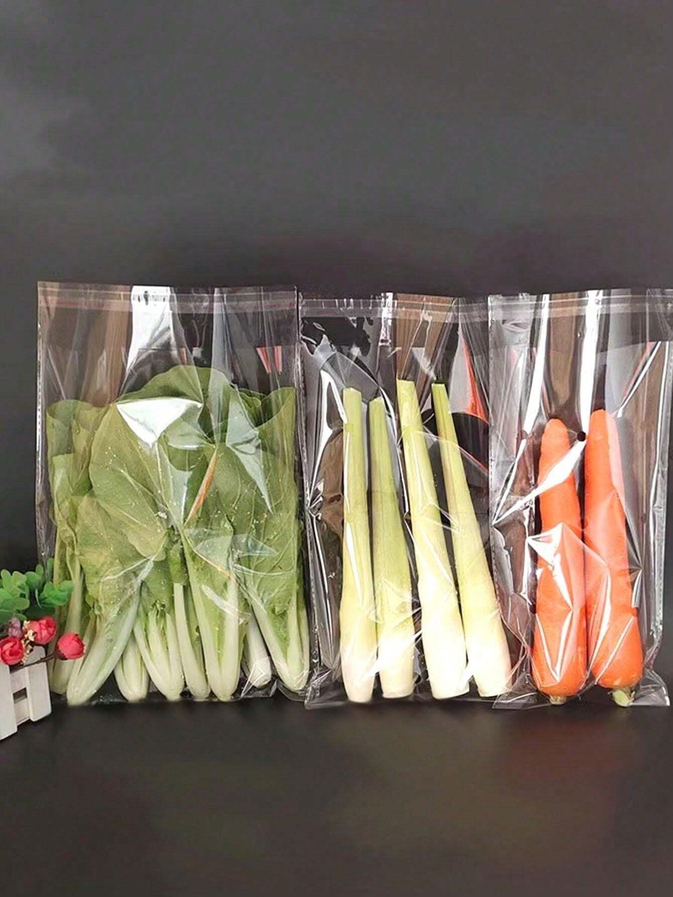 100pcs, Transparent Self Sealing Fiberglass Bags With Over , Including ...