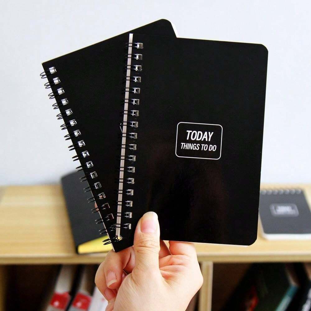 LOLEDE A6 Caderno Mini Notebook para Lista de Tarefas, Blocos de Notas ...