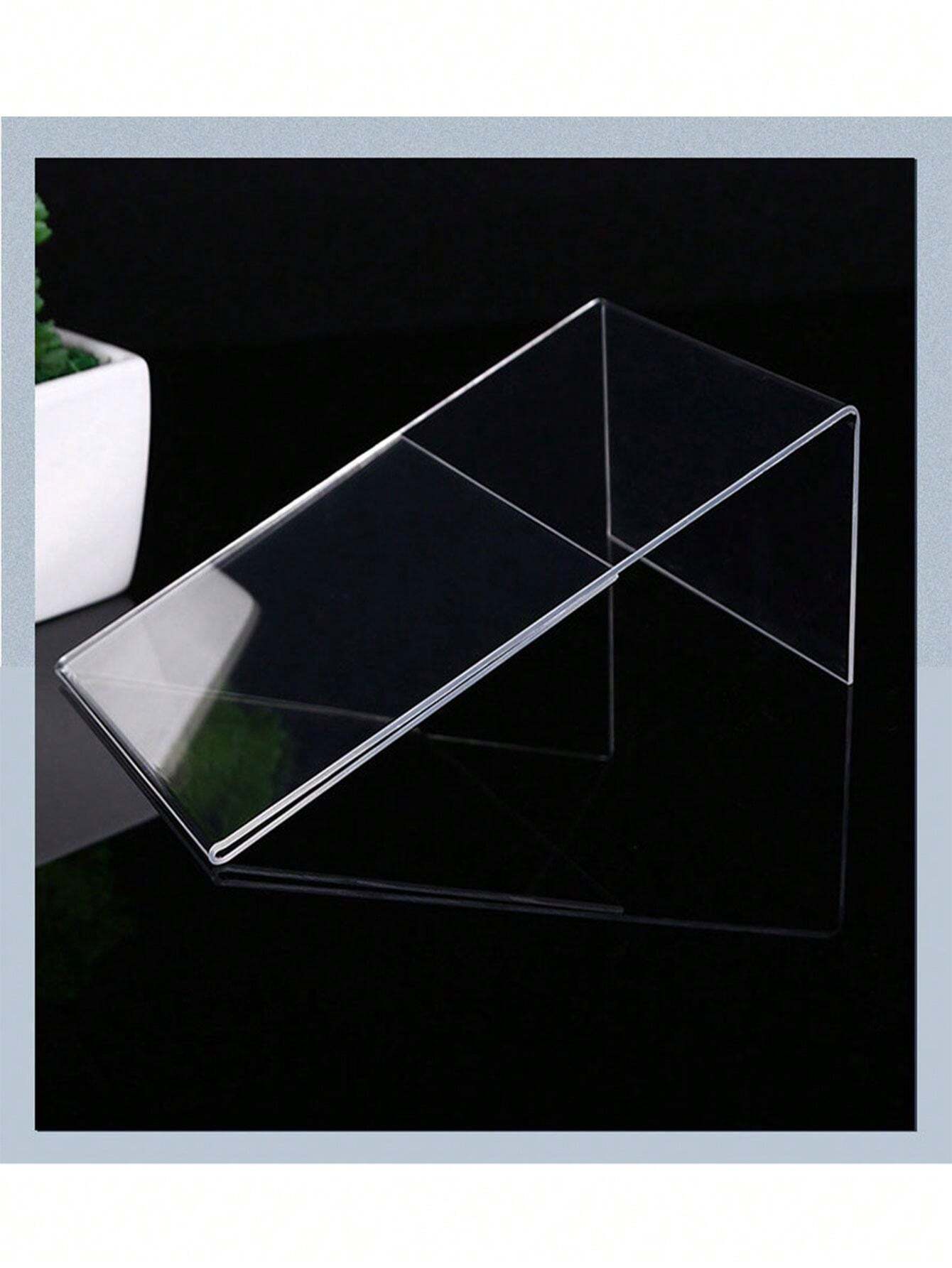 A4 Acrylic Sign Holder,L-Shape Vertical Slant Back A4 Perspex Display ...