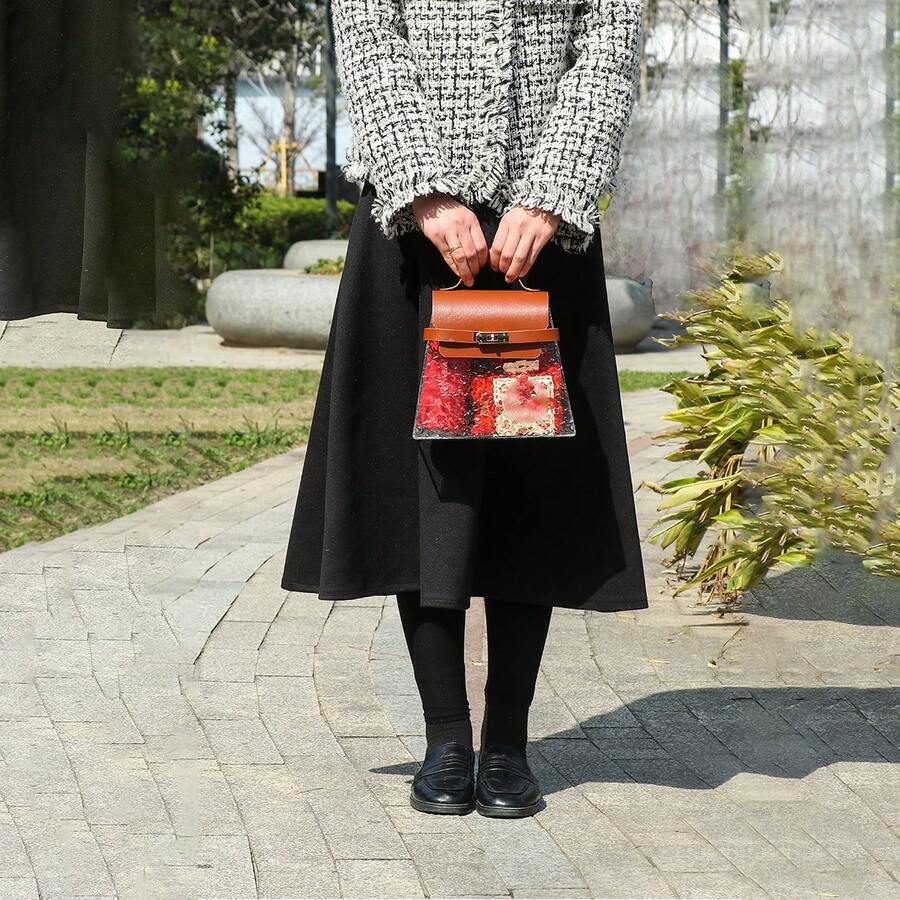 Acrylic Wedding Favor Box Candy Box Return Gift Box Transparent Gift ...