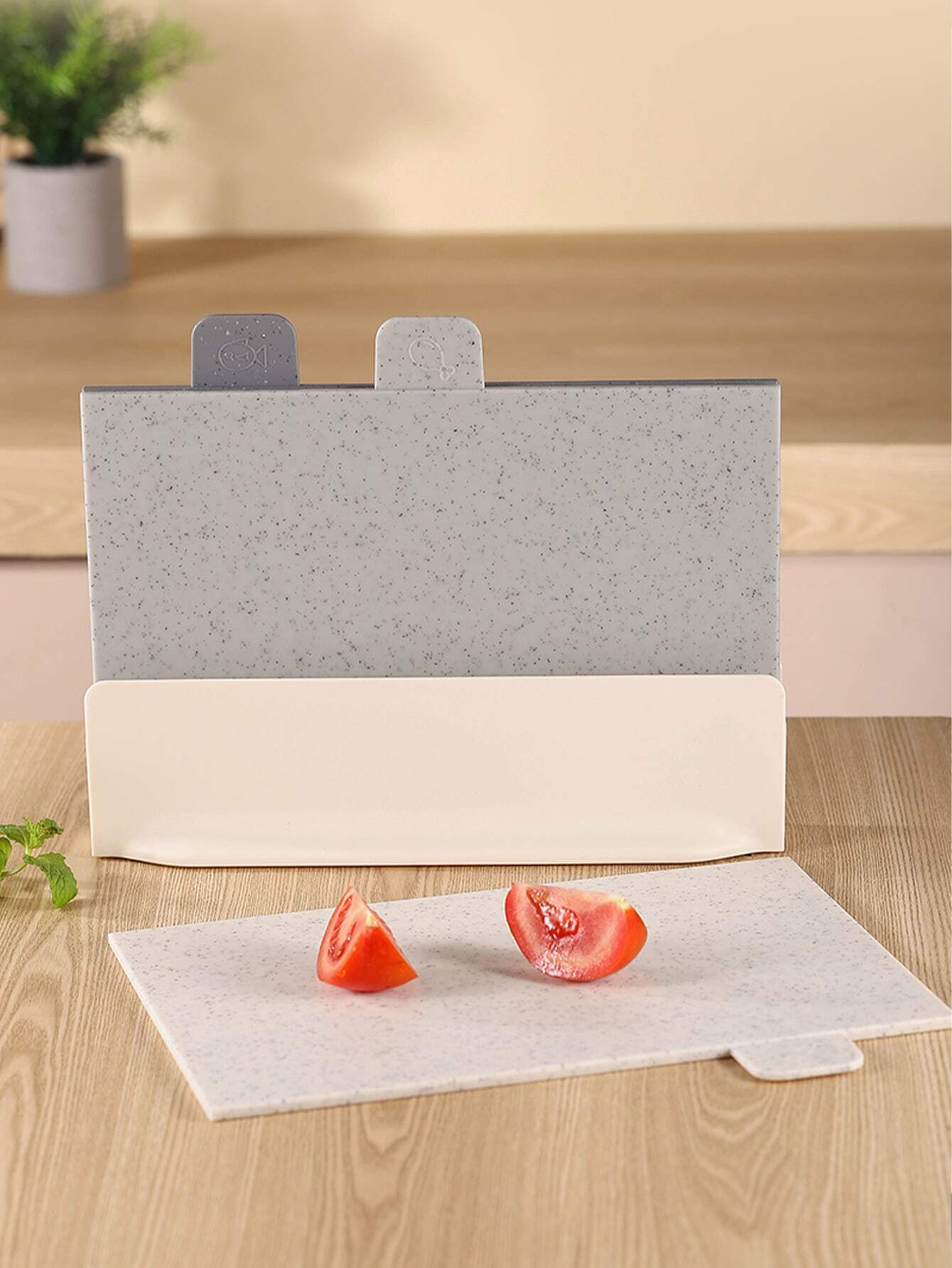 3pcs/Set Household Kitchen Cutting Boards With Sorting And Storage ...