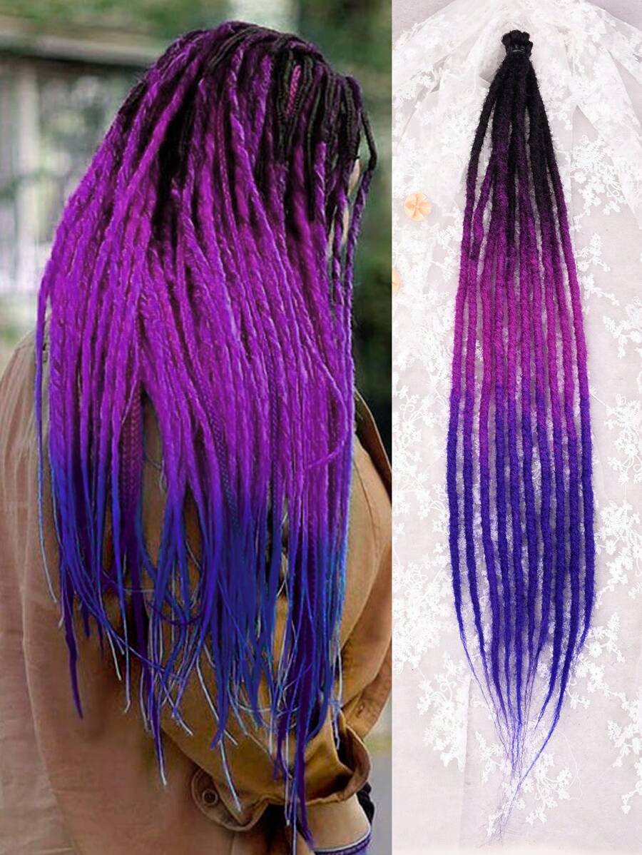 20 Inch Dreadlock Extensions Soft Handmade Synthetic Dreads SE Dreads ...