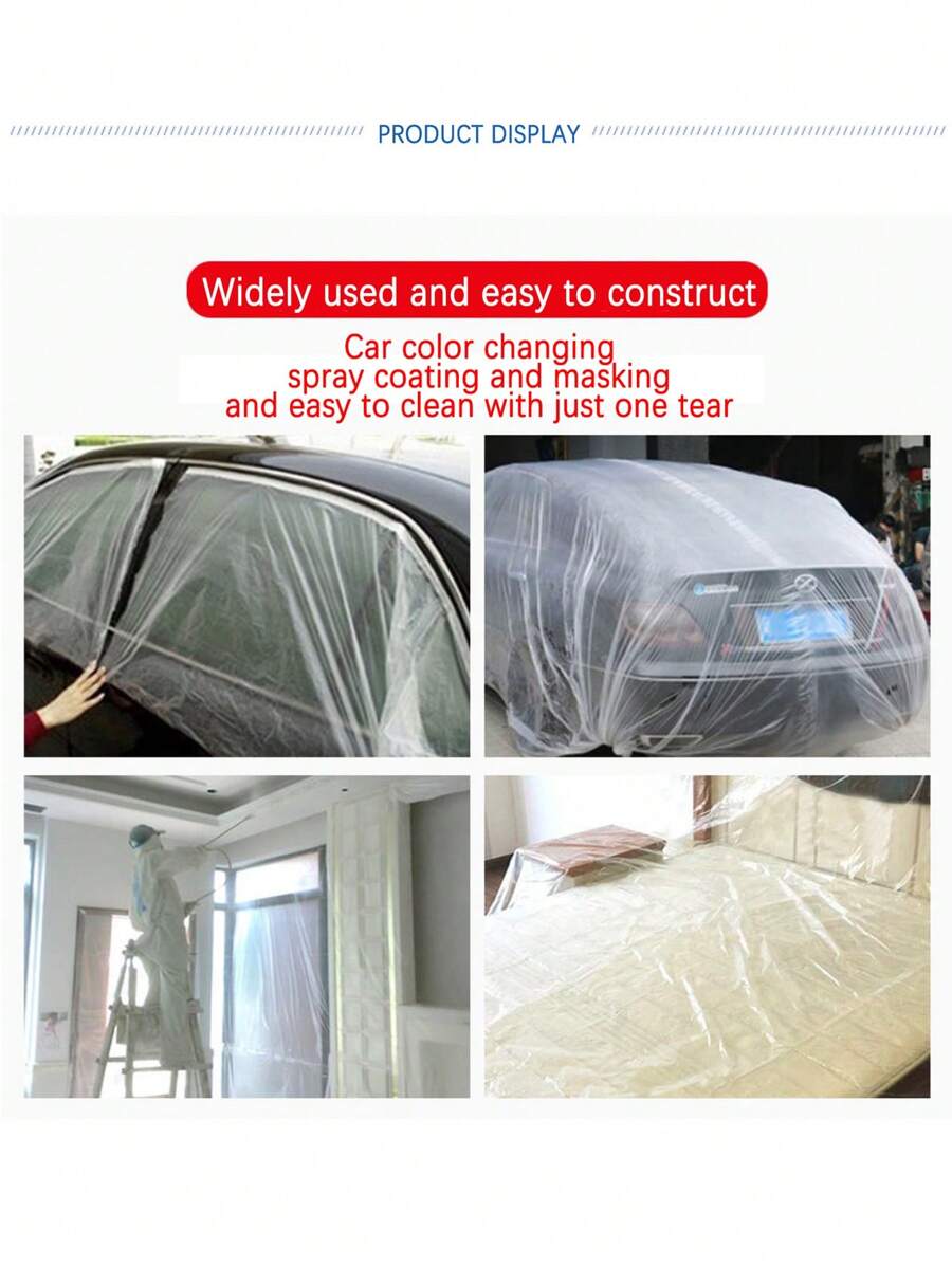 1 rotolo di pellicola protettiva monouso per la verniciatura del ...