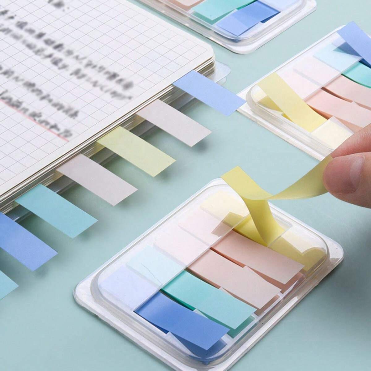 Writable Index Sticky Note In Macaron Colors, Convenient Post-Its To ...