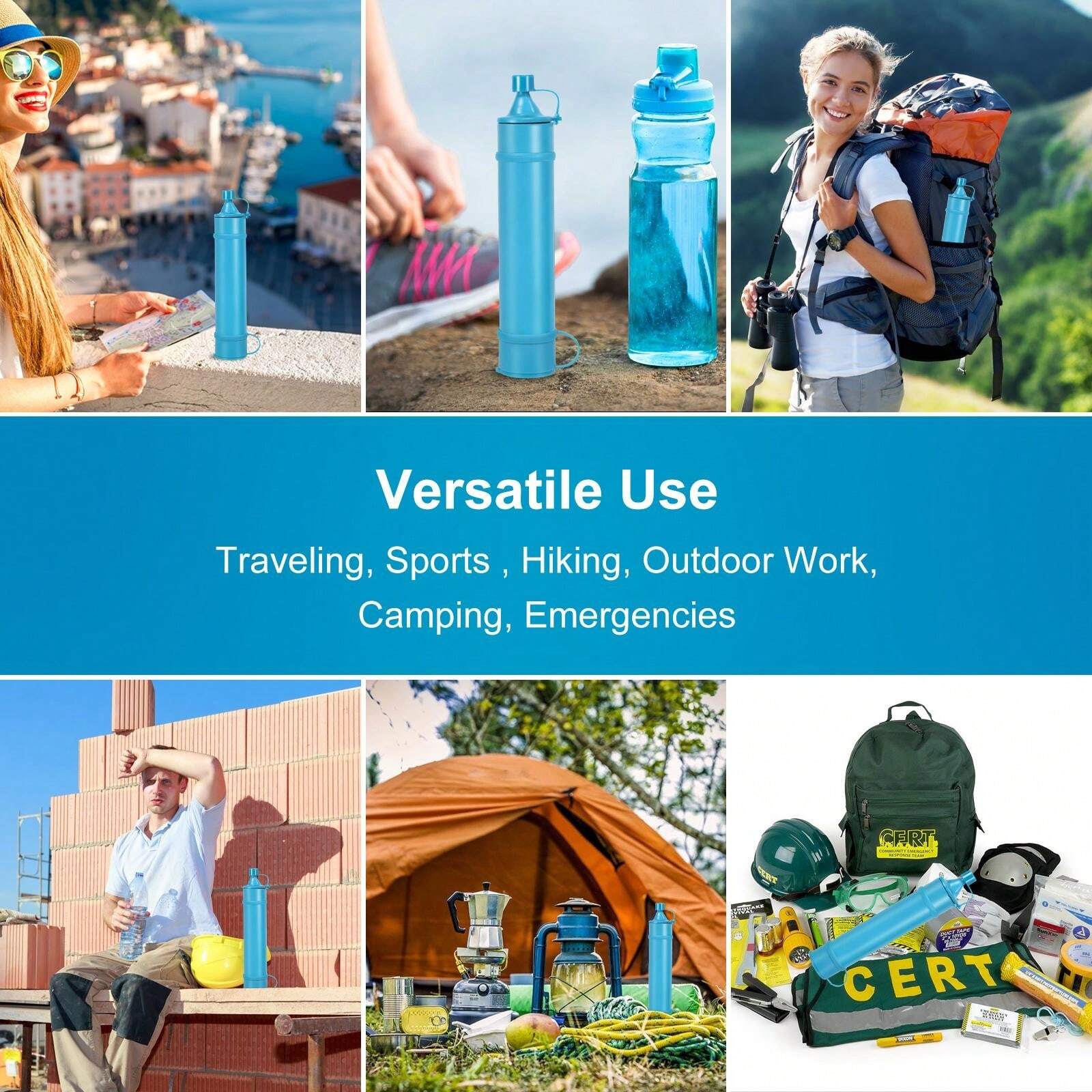 1pc Portable Ultrafiltration Water Purifier, Efficient Water Cleaning ...