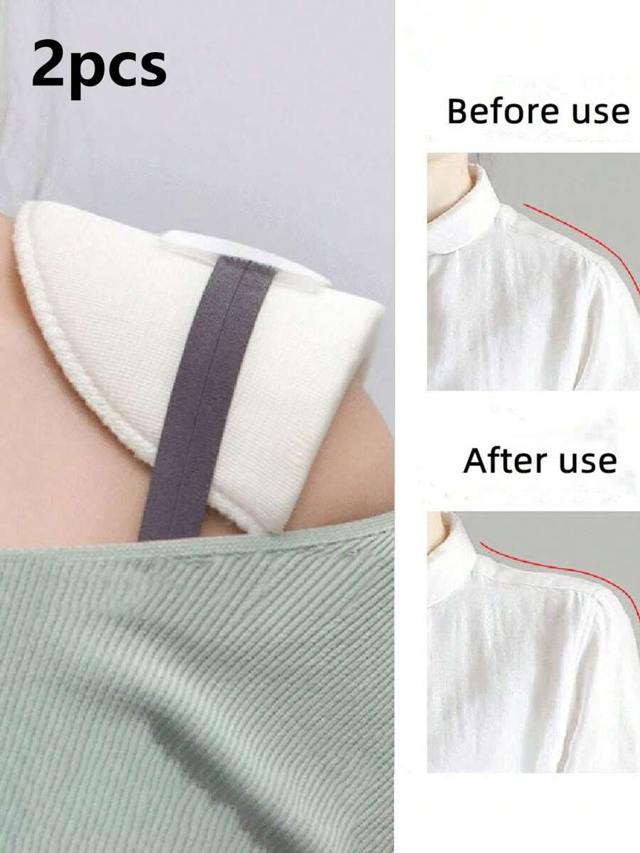 2 piezas hombreras con gancho y bucle, removibles y antideslizantes ...