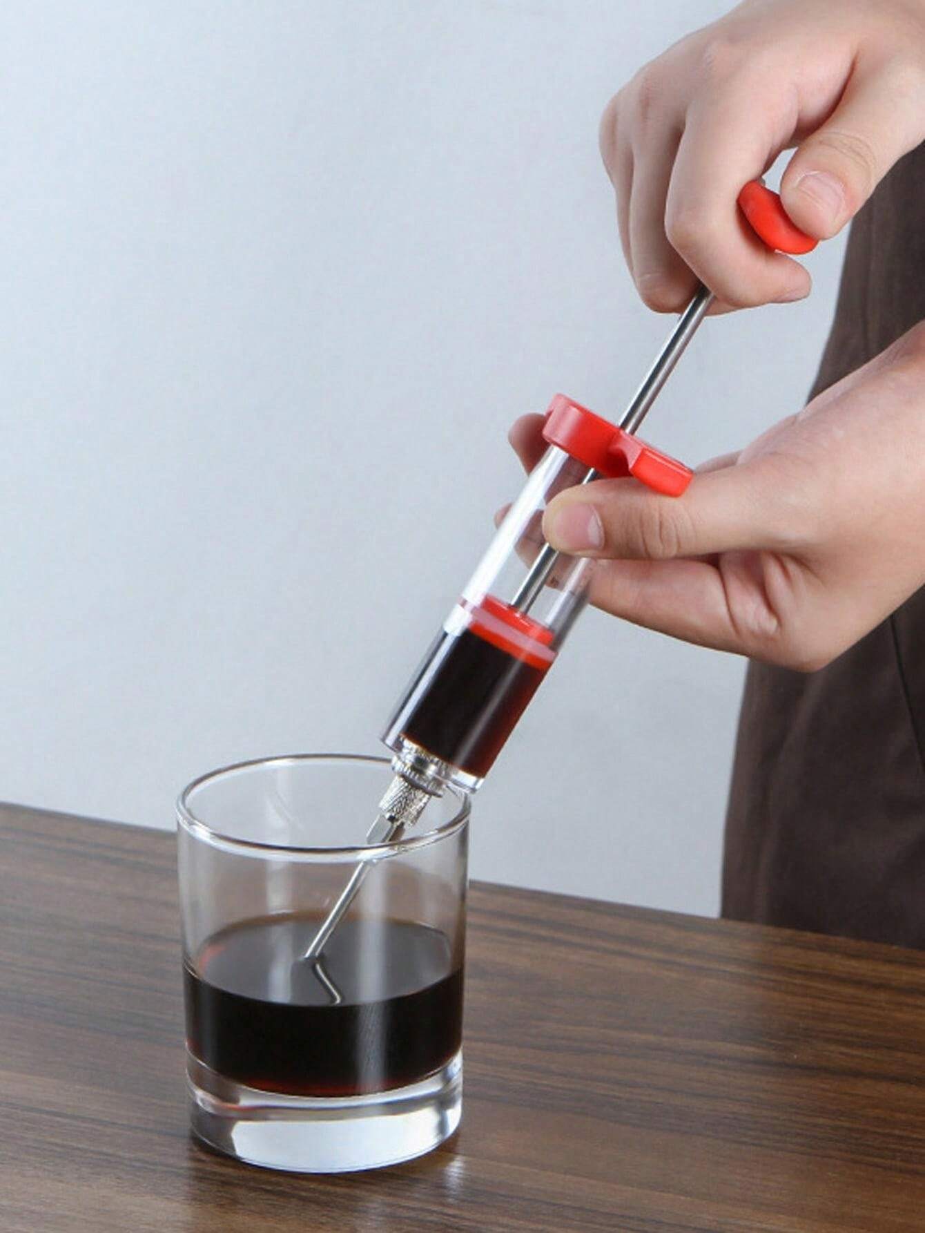 1pc Flavor Injector, Sauce Injector With Needle For Turkey Steak BBQ ...