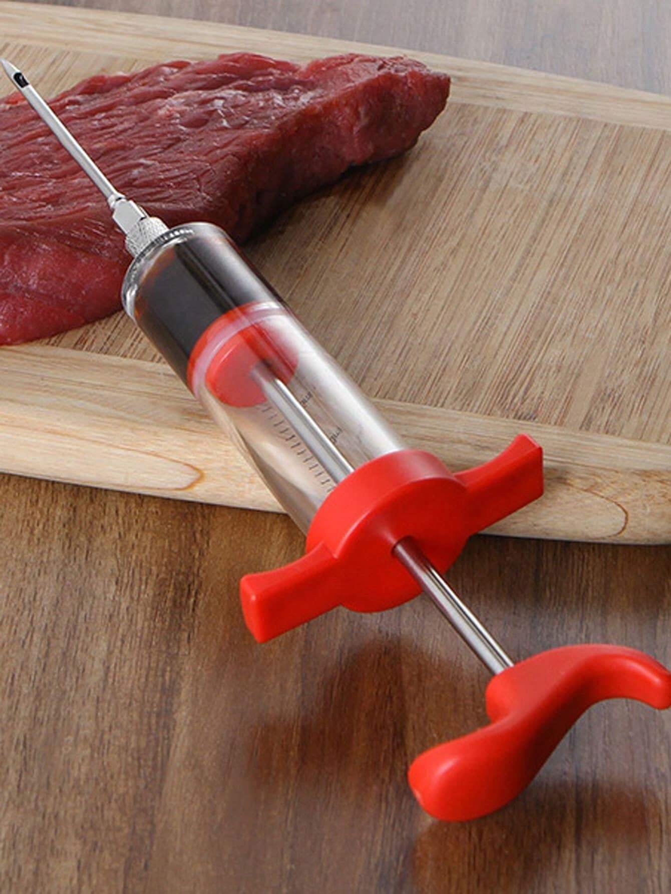 1pc Flavor Injector, Sauce Injector With Needle For Turkey Steak BBQ ...