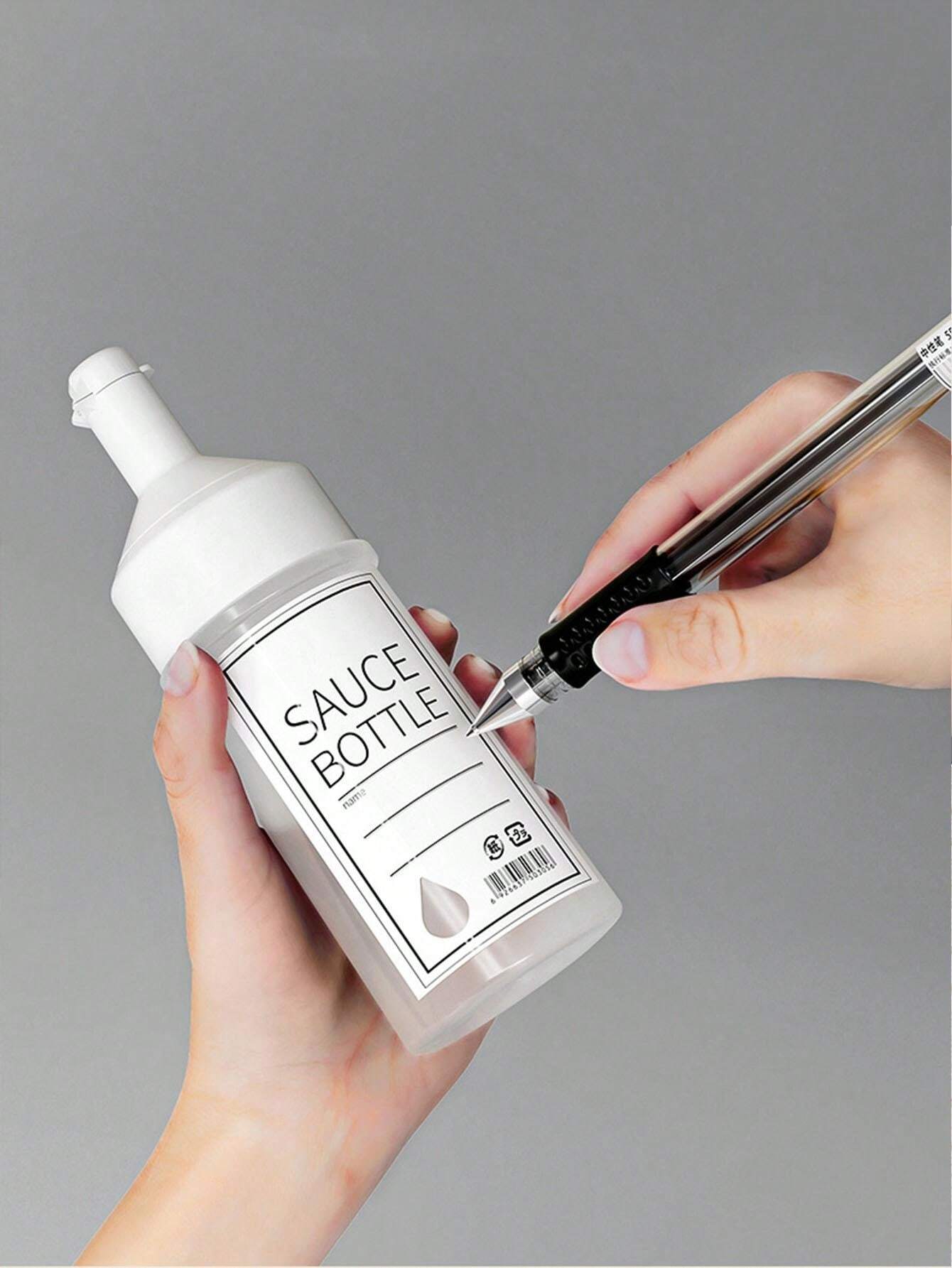 1pc Large Mouth Squeeze Bottle For Kitchen Home Use, Jam Dispenser With ...