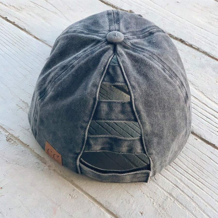 CC Three Level Pony Cap | SHEIN USA