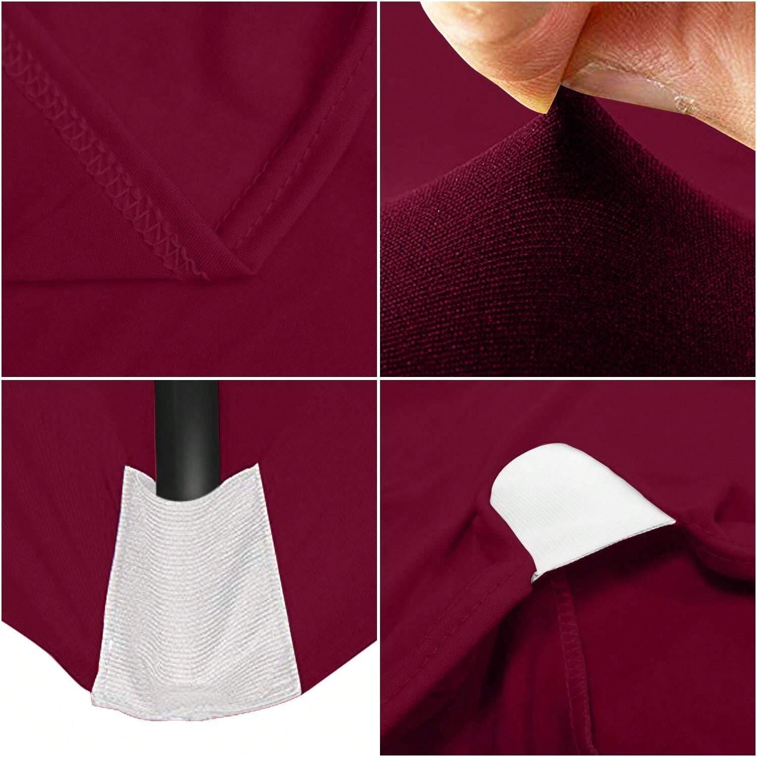 Spandex Tablecloths For 6 Ft Home Rectangular Table Fitted Stretch ...
