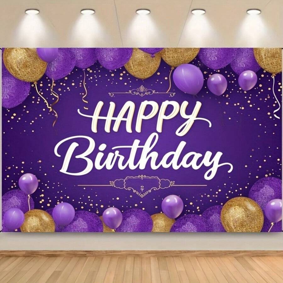 1st Grattis på födelsedagen Banner Bakgrund Födelsedagsdekorationer ...