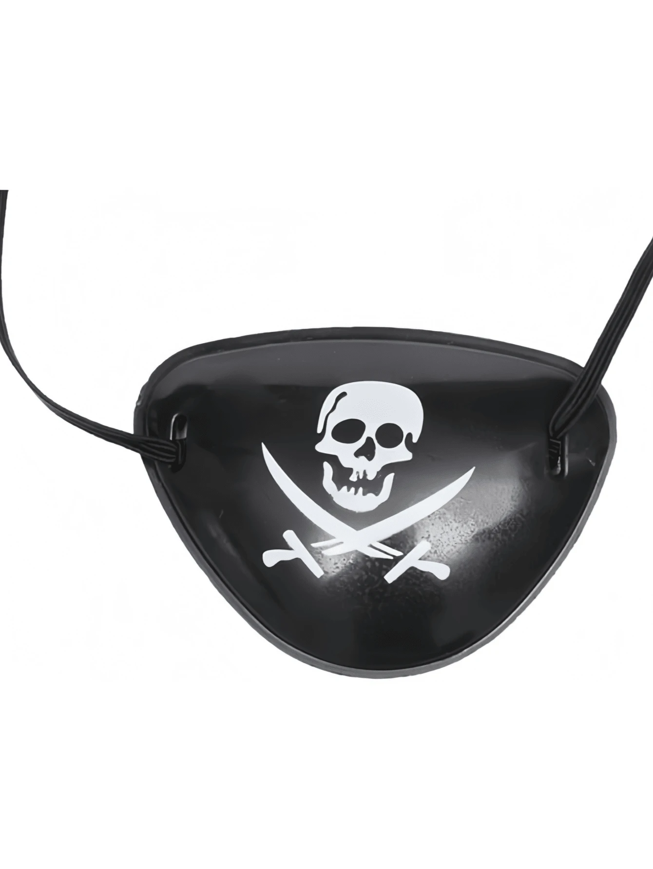 1pc Pirate Eye Patch 3D Adjustable Single Eye Skull Patch Captain ...
