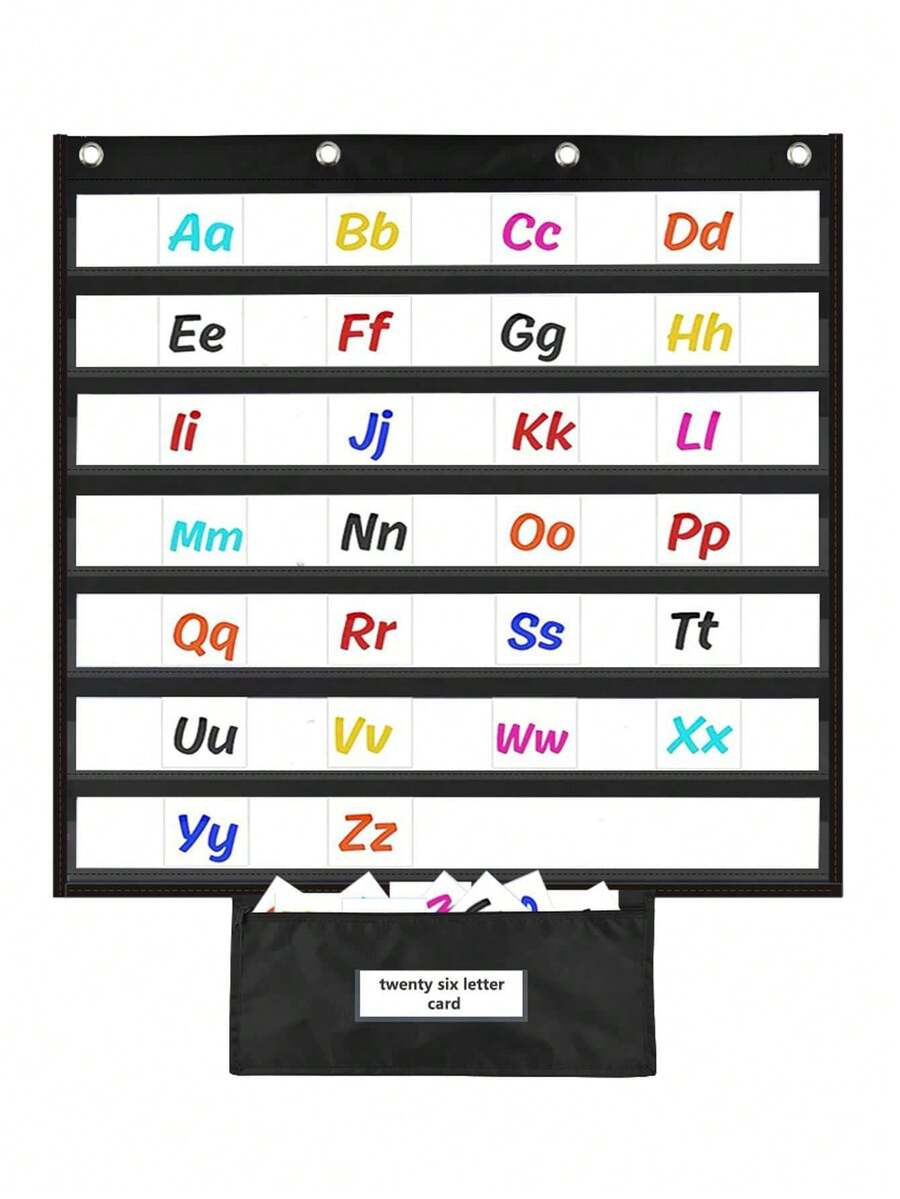 Multifunctional Story, Sentence, Word, And Classroom Vocabulary Pocket ...
