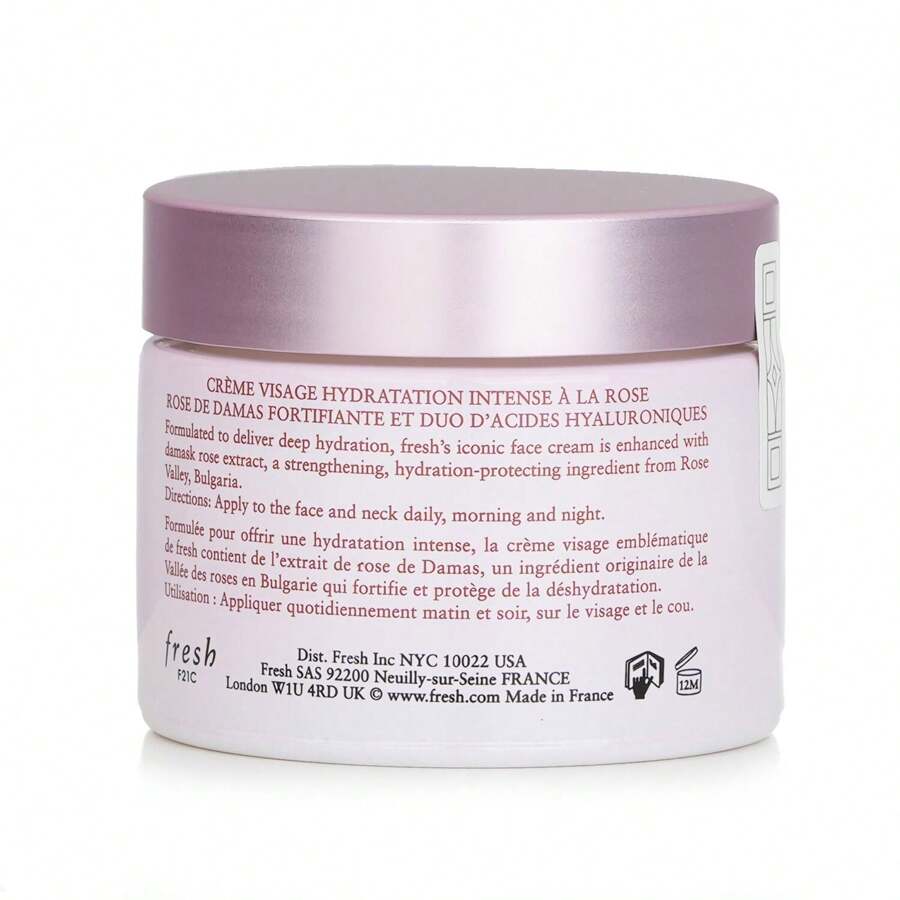Fresh Rose Deep Hydration Face Cream - Normal To Dry Skin Types - 50ml ...