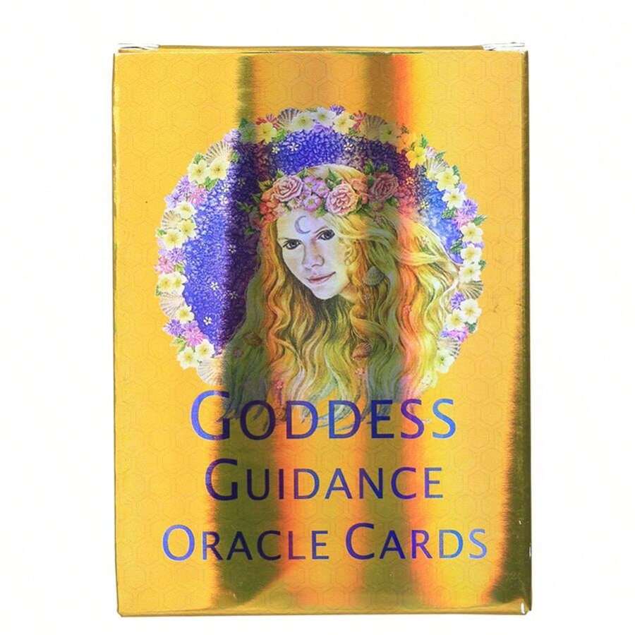 Holographic Goddess Guidance Oracle Cards With English PDF Guidebook ...