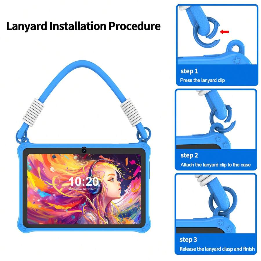 VASOUN Kids Tablet,7 Inch Toddler Tablet For Kids Edition Tablet,2GB ...