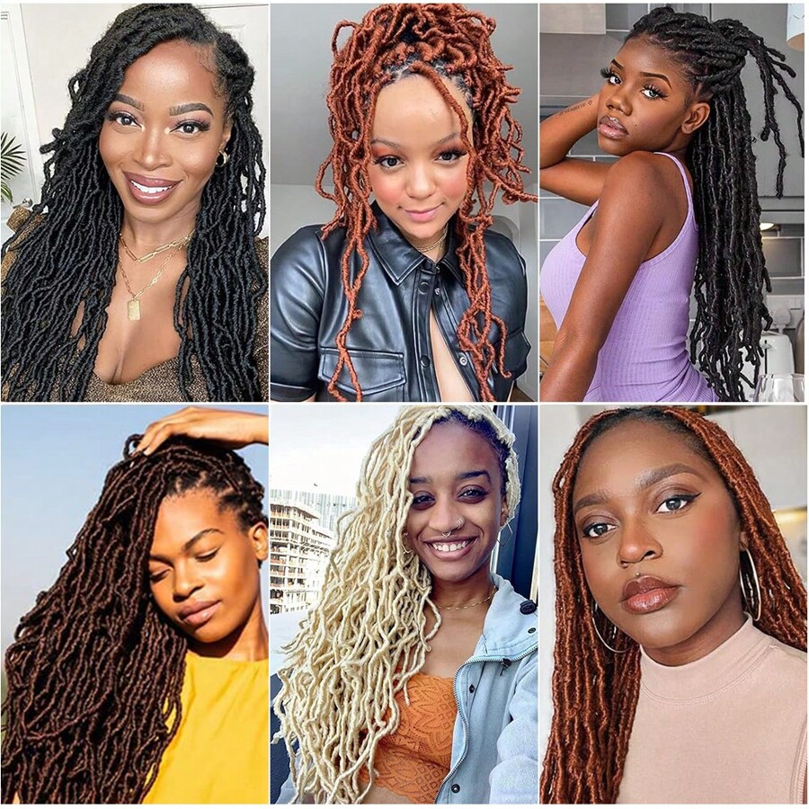 Faux Locs Crochet Hair 14 Inch Soft Locs 1 Pack Crochet Hair For Women ...