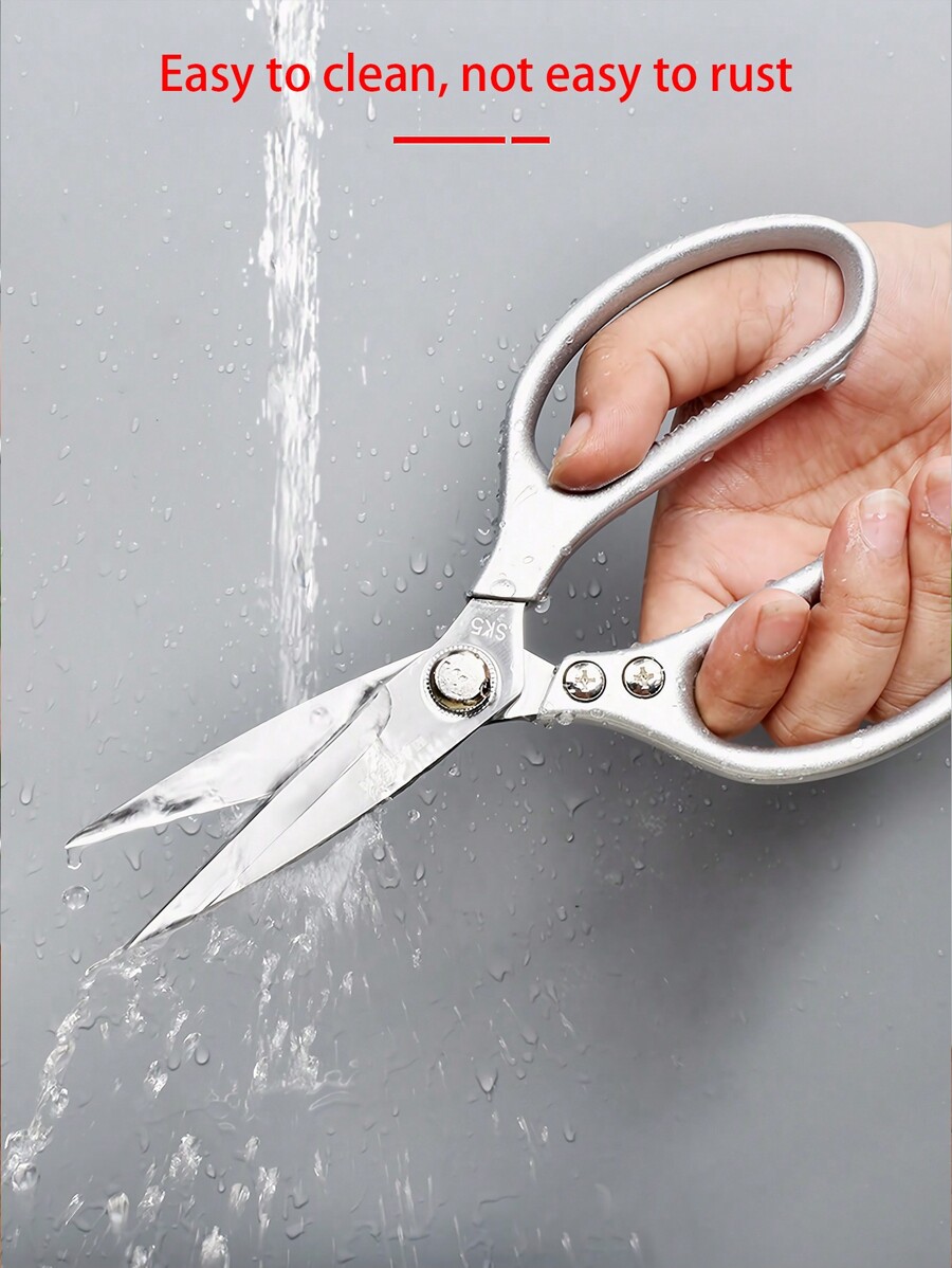 Kitchen Scissors Stainless Steel Multi Function Food Shears Ultra Sharp ...