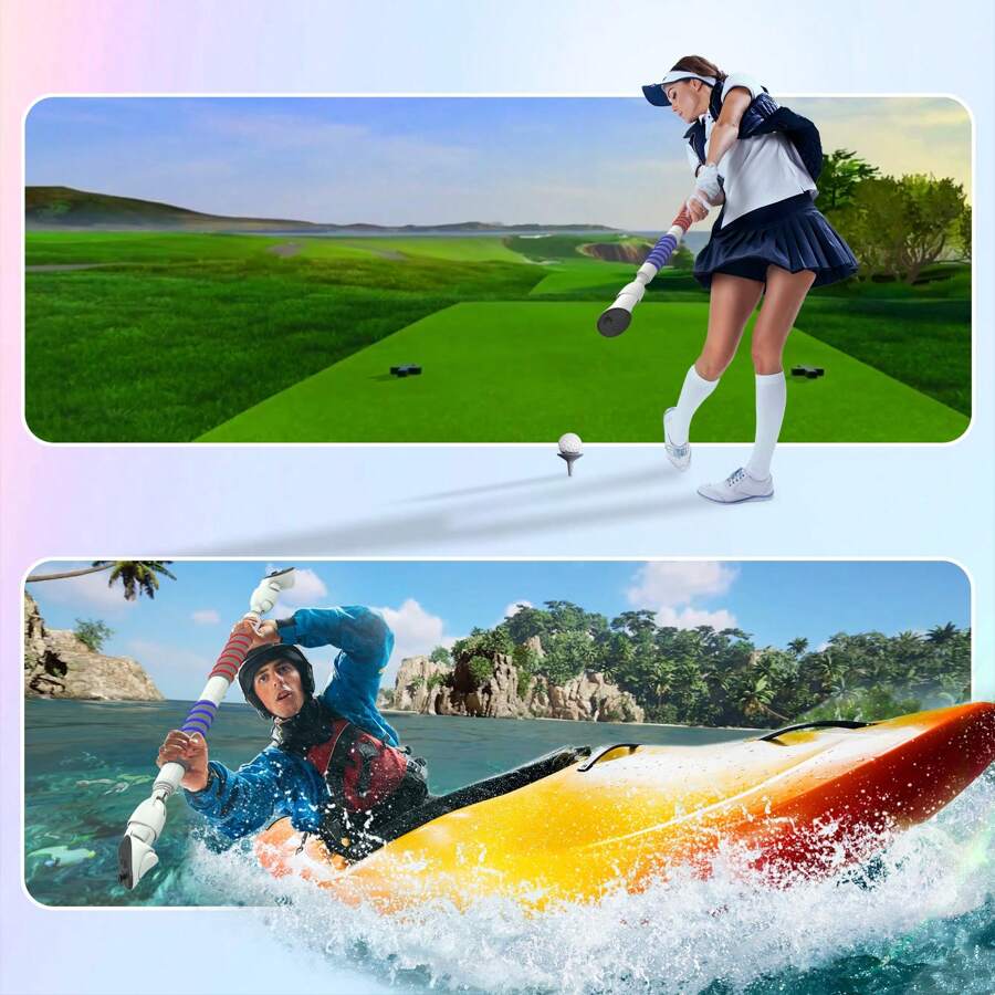 Upgraded VR Golf Game Extension Grip Sponge Model For Meta Quest 3 Accessories For VR Games ...