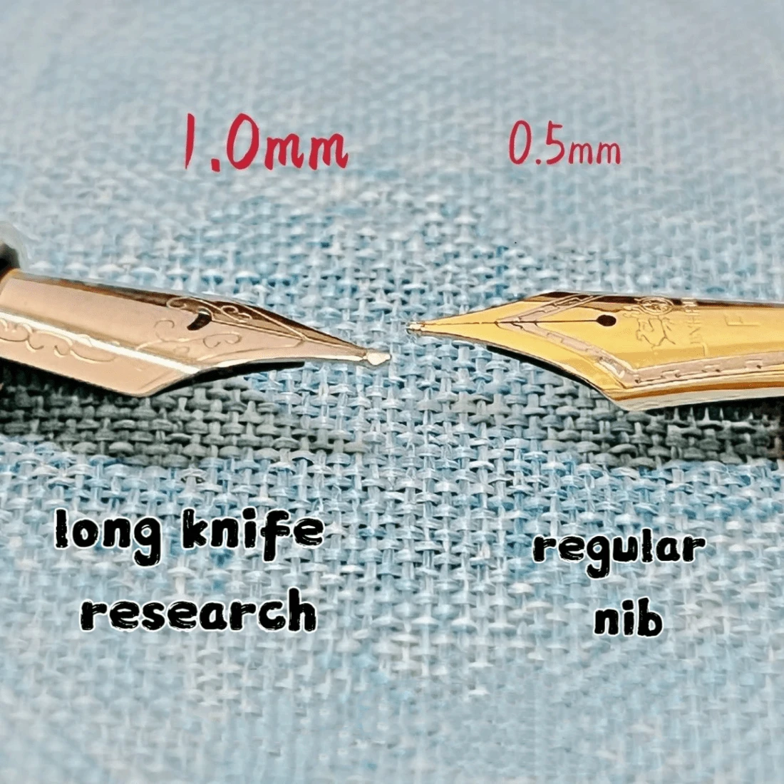 Large Handmade Iridium Nib Knife-Shaped Sharpening Pen For Men, High ...