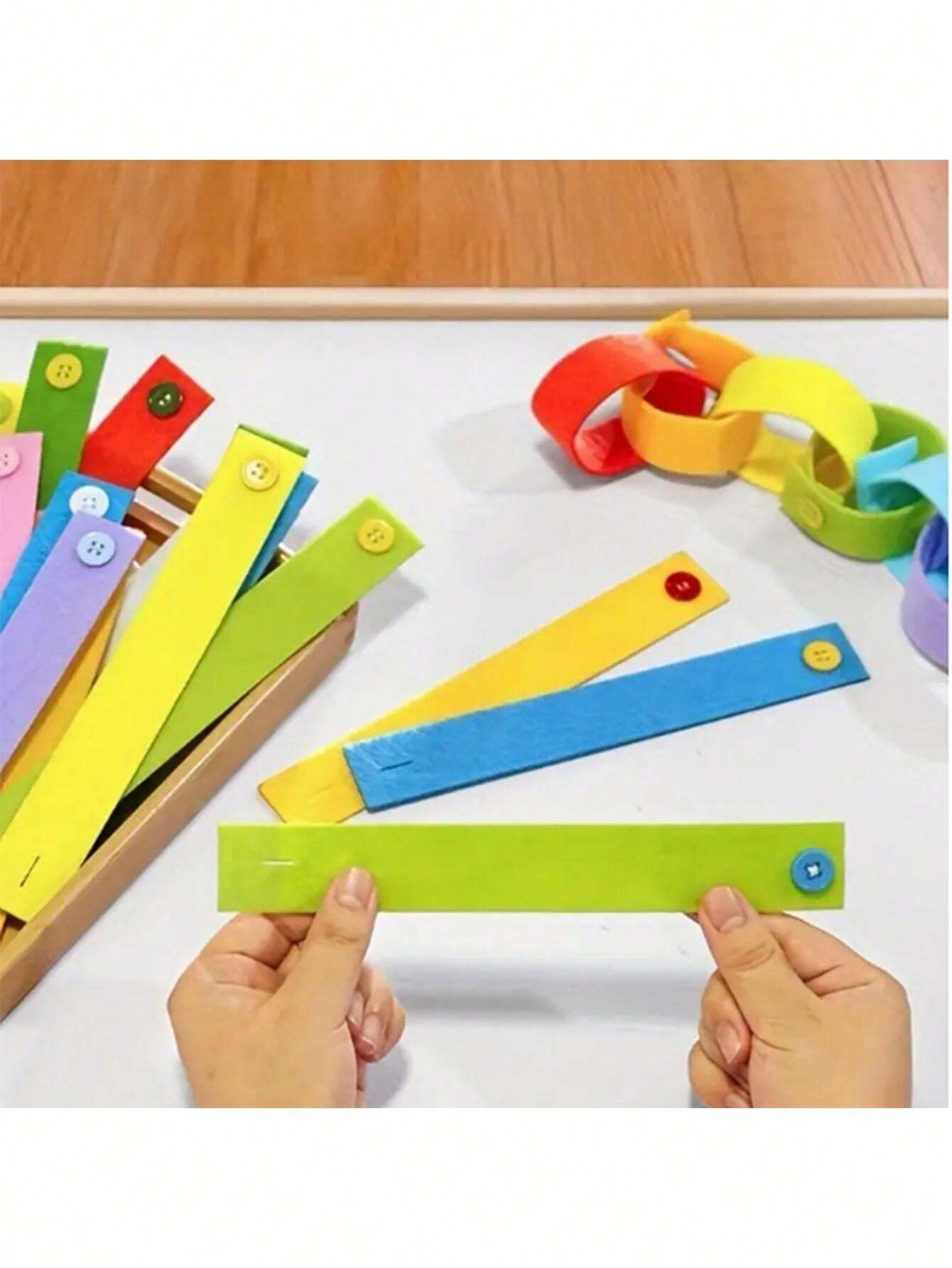 10 piezas de asistencia a la enseñanza de botones educativos en colores ...