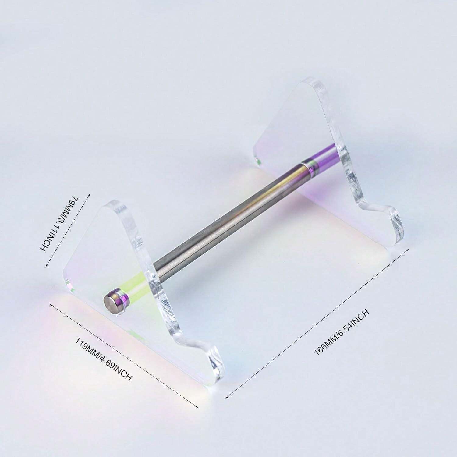 Keyboard Display Stand, 1 Tier Transparent Acrylic Keyboard Stand ...