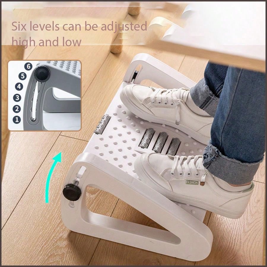 Modern Simple Plastic Footrest Stool For Home Or Office, Adjustable ...