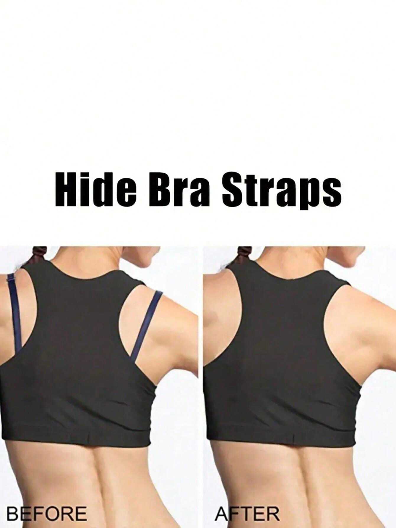 4pcs Round Multicolor Shoulder Strap Buckle Non-Slip Magic Buckle For ...