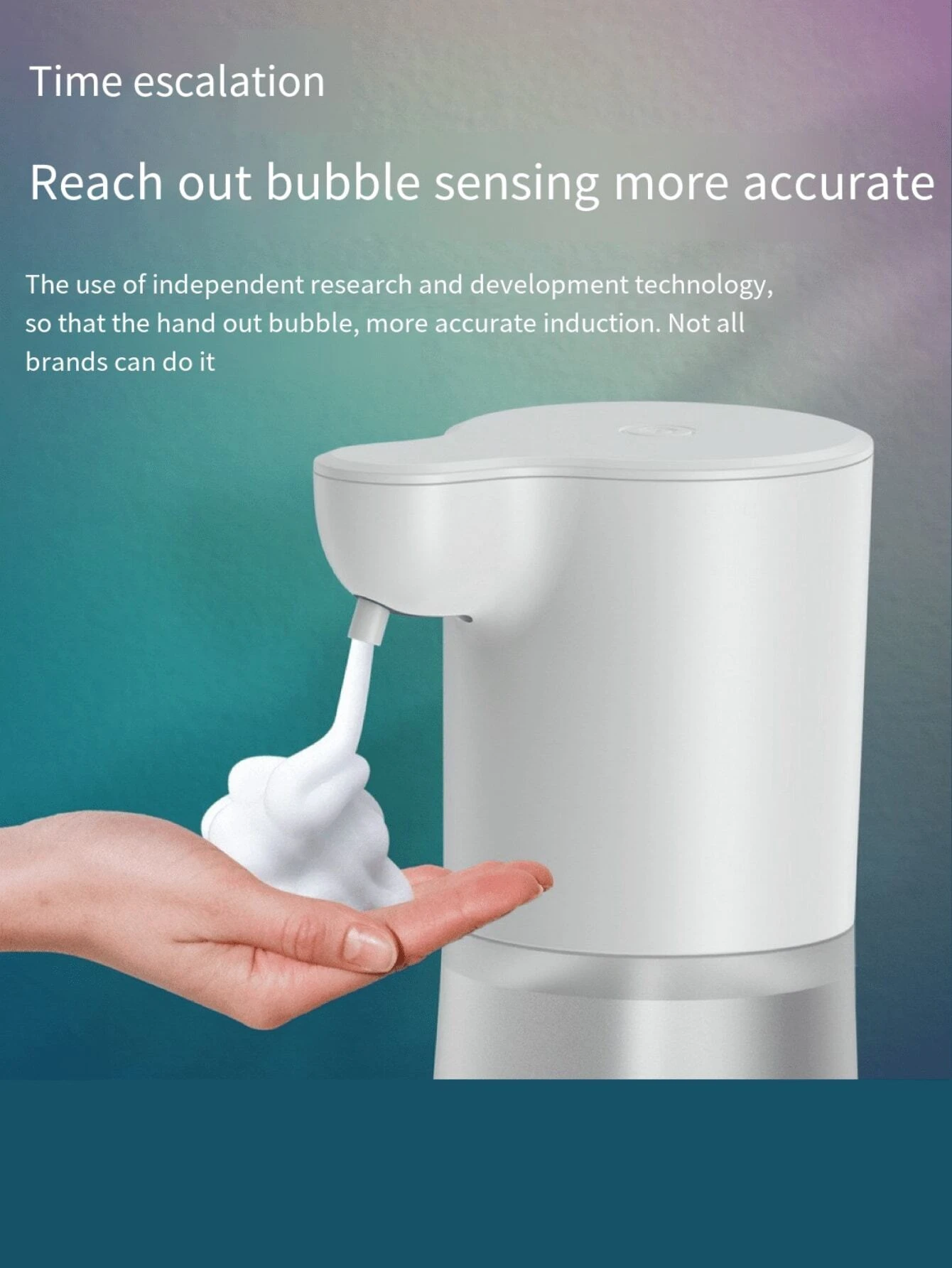 1pc Intelligent Induction Soap Dispenser, Foaming Hand Washer For ...