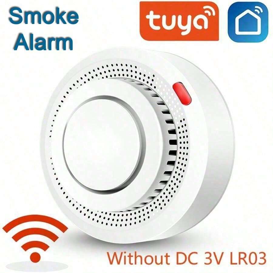 EMASTIFF APP Control Tuya WiFi Smoke Alarm Fire Protection Smoke ...