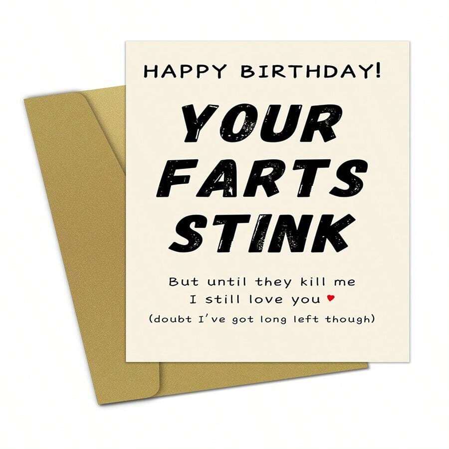 Funny Birthday Card For Boyfriend Husband Girlfriend Wife Fiance, Your ...