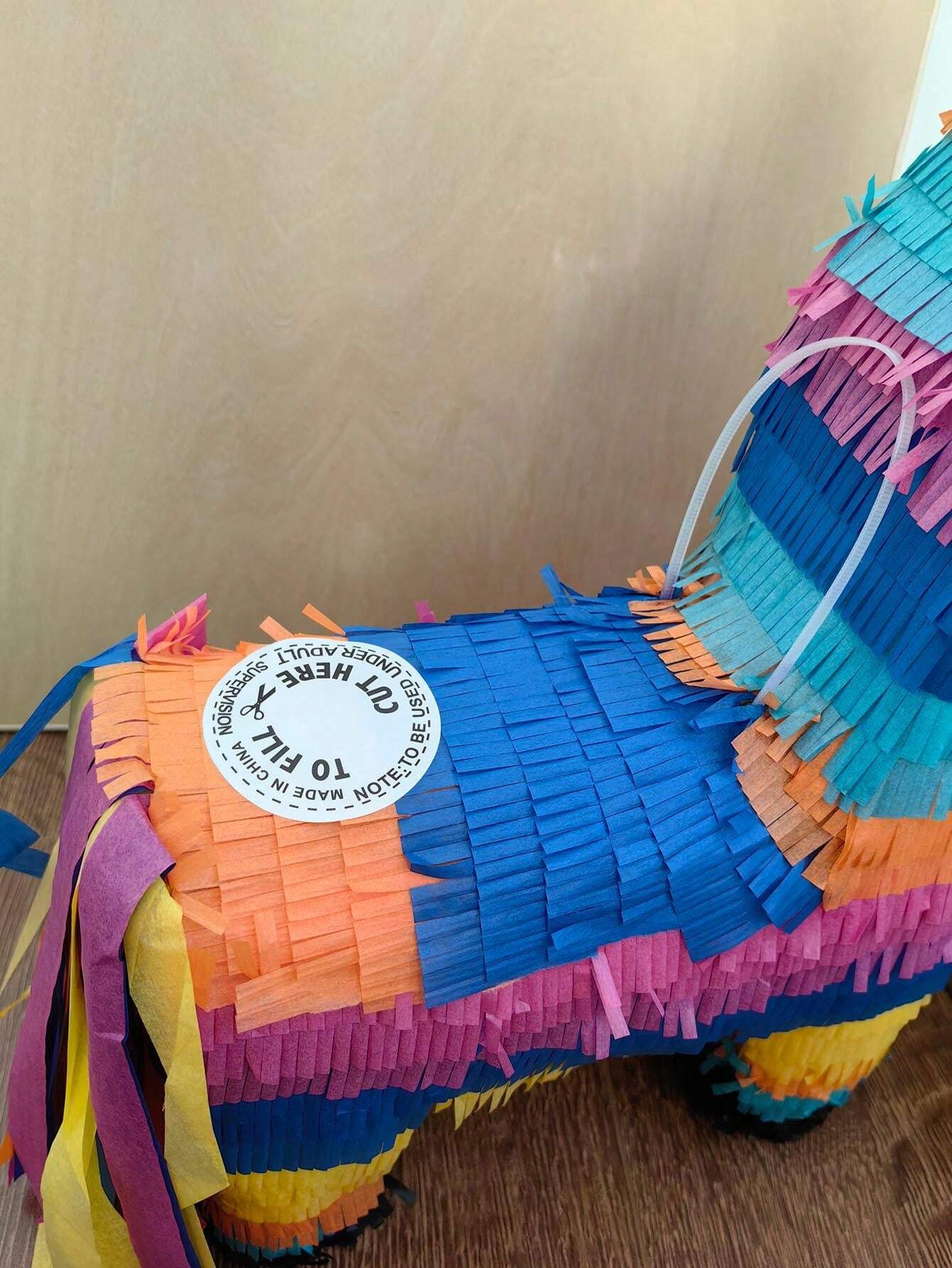1 Set/CAJA con palo y venda, Piñata burrito para fiesta, paquete de ...