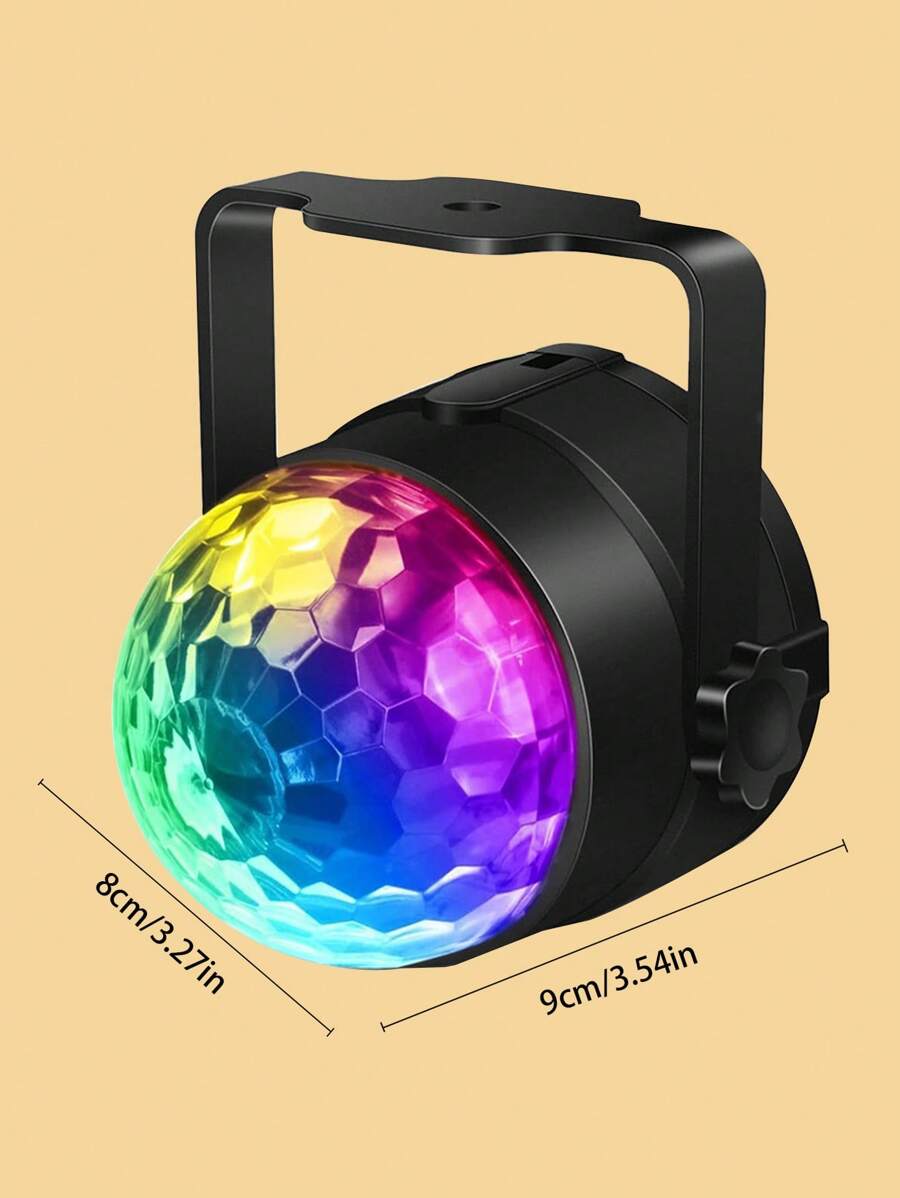 RGB Disco Ball DJ Lights - Create Vibrant Sound-Responsive Light Show ...