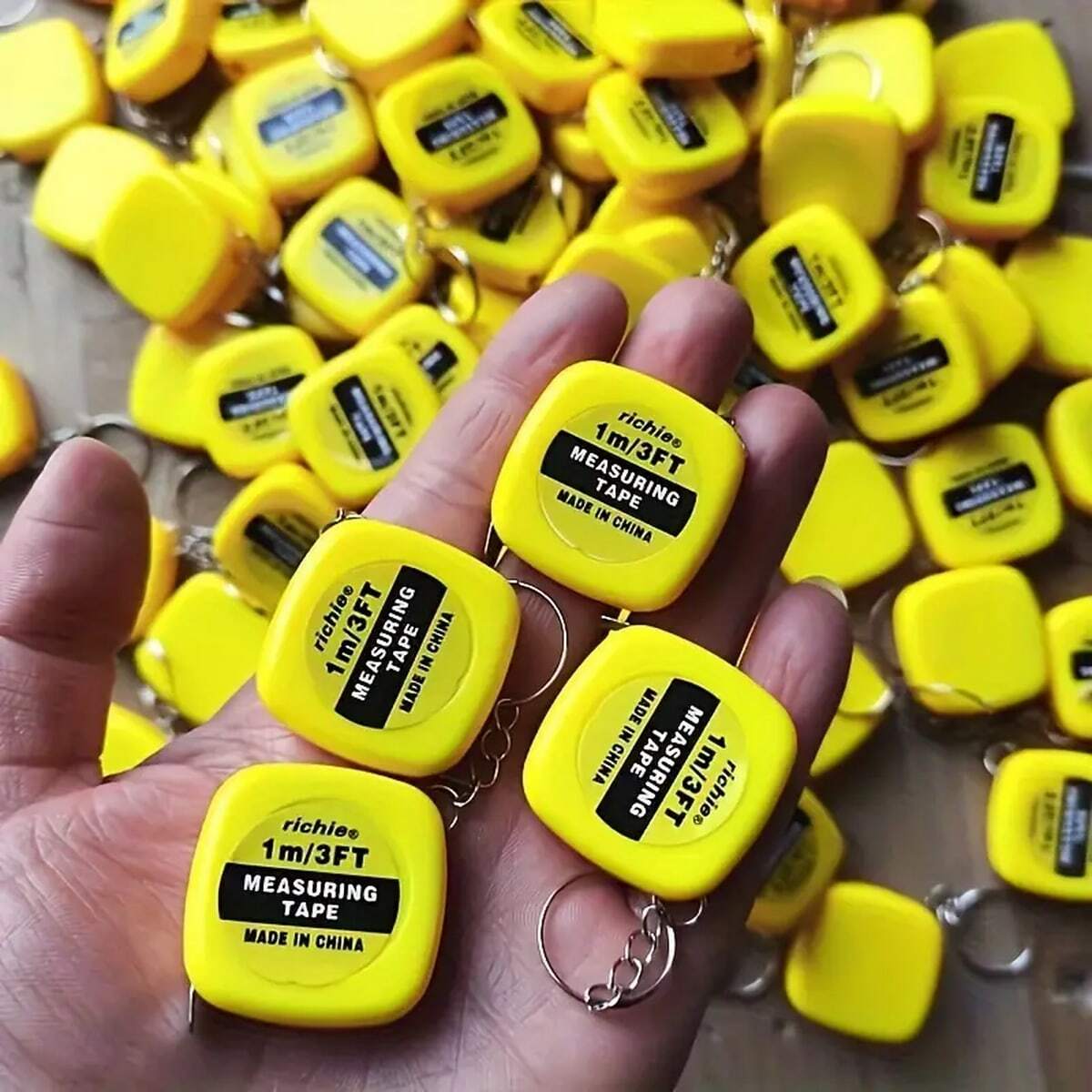 1/3pcs Small Steel Tape Measure, Pull Ruler, 39.37inch Measuring Meter ...