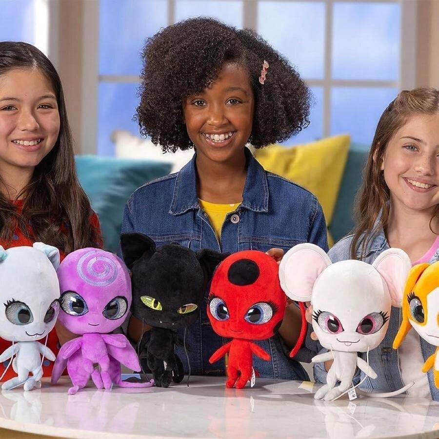 Miraculous Ladybug Super Soft Stuffed Toy With Resin Eyes, High Glitter ...