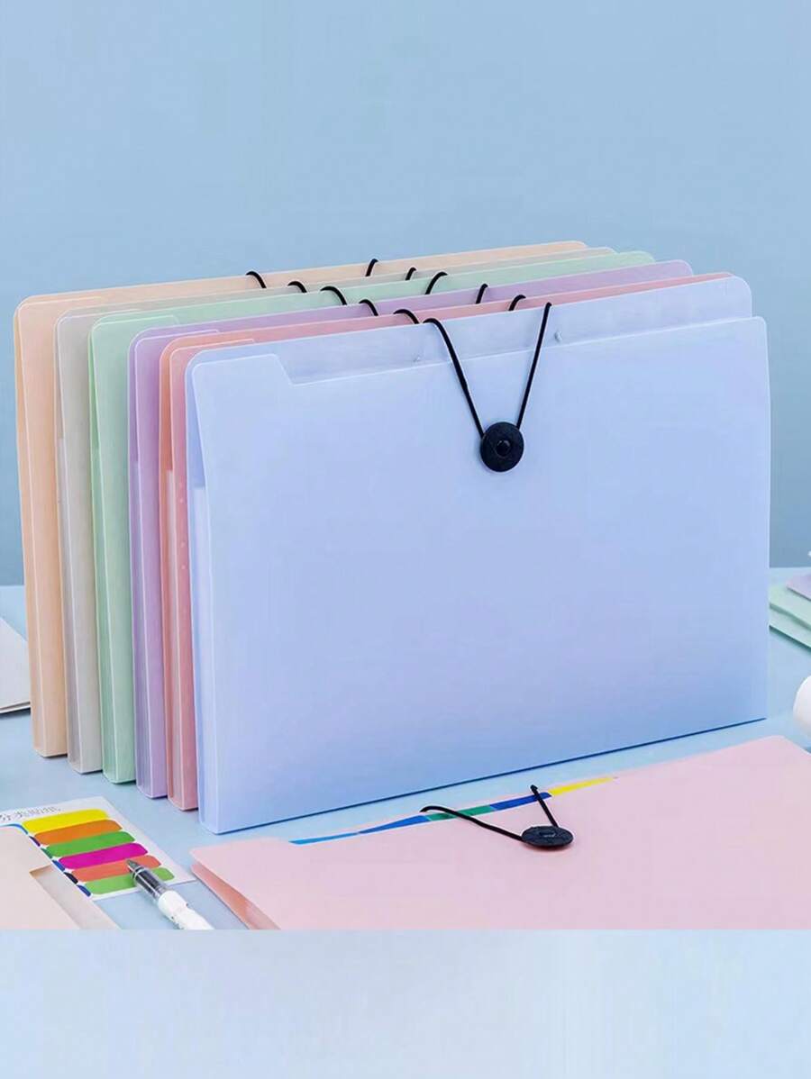 Morandi A4 File Folder, Accordion Portfolio For Students, Document ...