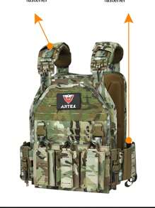 Quick Disassembly Tactical Vest, Breathable Type With MOLLE Support ...