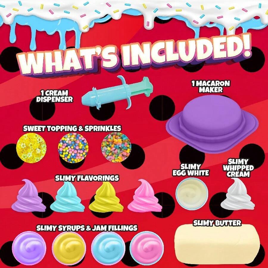 Miraculous Ladybug - Sprinkles N' Slimy Macarons - Slime Kit For Girls ...