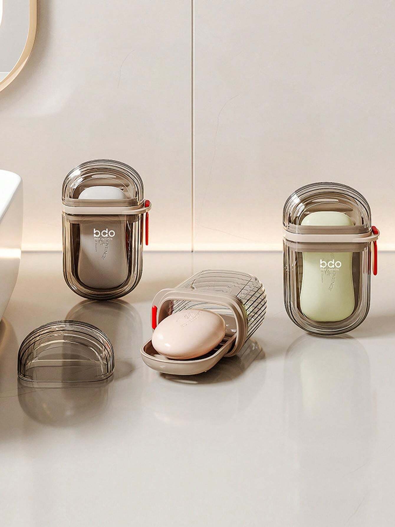 1pc Minimalist Stylish Travel Soap Box, Upgraded Leakproof Travel Soap ...