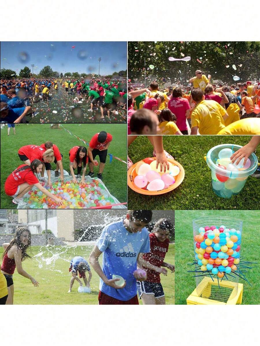 500pcs-Water Bomb Balloons Summer Toys Waterballonnen Games Party ...