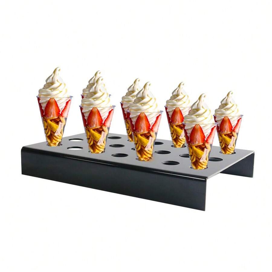 Acrylic Ice Cream Display Stand Party Event, Crispy Cone, Egg Cone ...