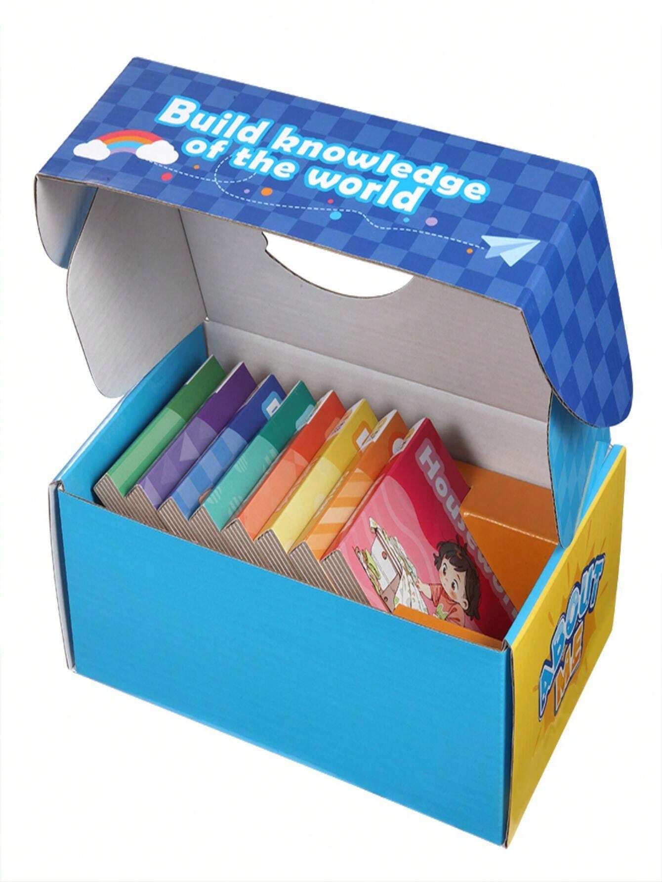 Set de 8 libros de cartón sobre mi Body para niños pequeños que ...
