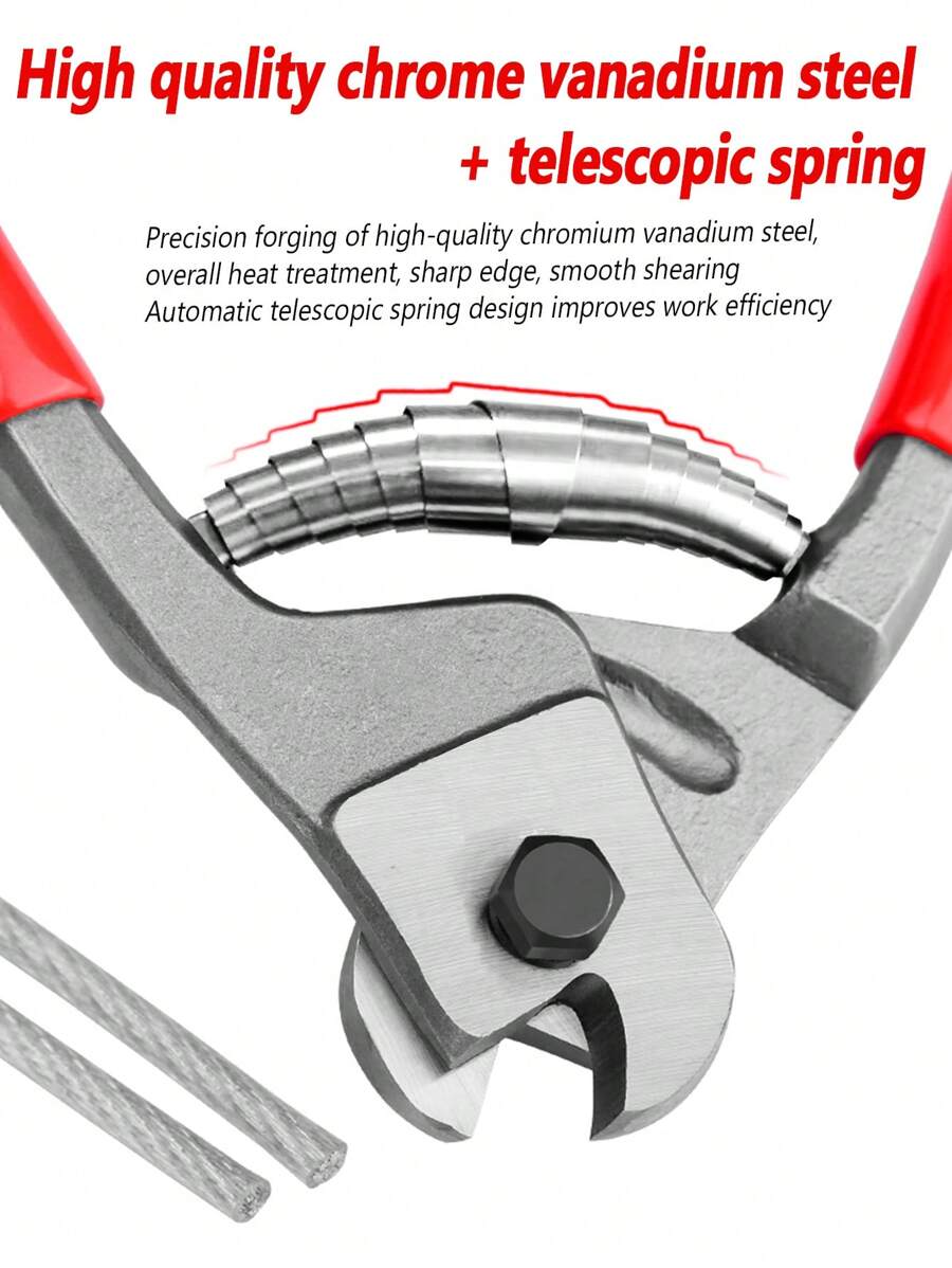 1pc Industrial Grade High Hardness Wire Cutter, Also Known As Steel ...