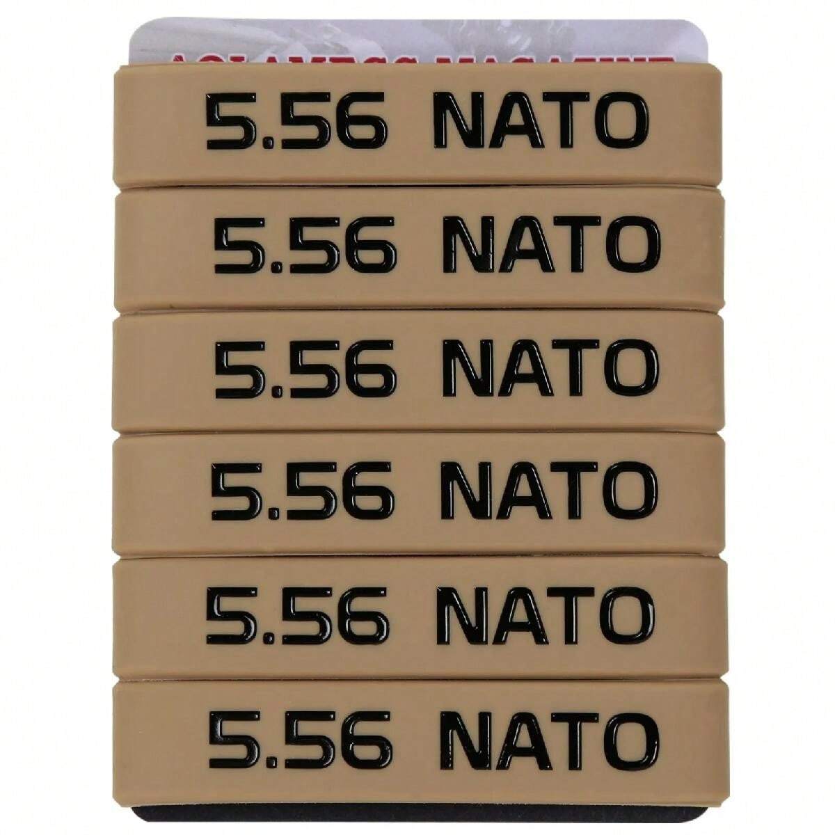 5.56 Nato Magazine Marking Bands Mag Bands Magazine ID Caliber Bands ...