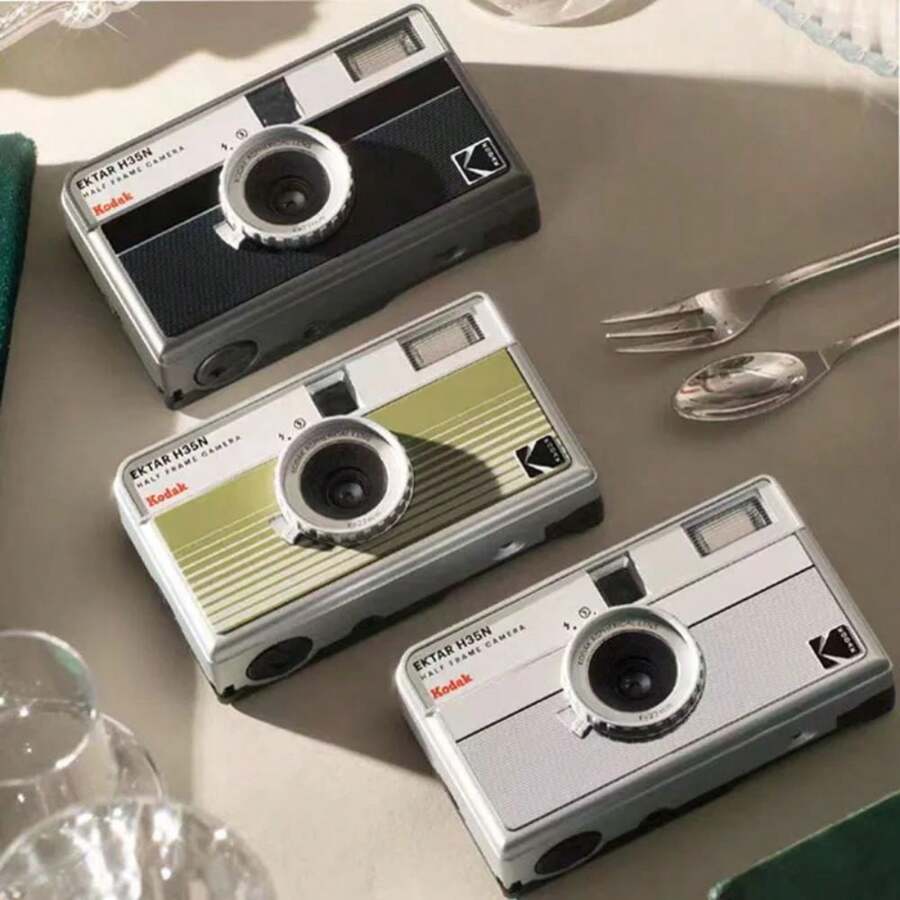 KODAK EKTAR H35N Half Frame Camera Original 35mm Film Camera Reusable ...