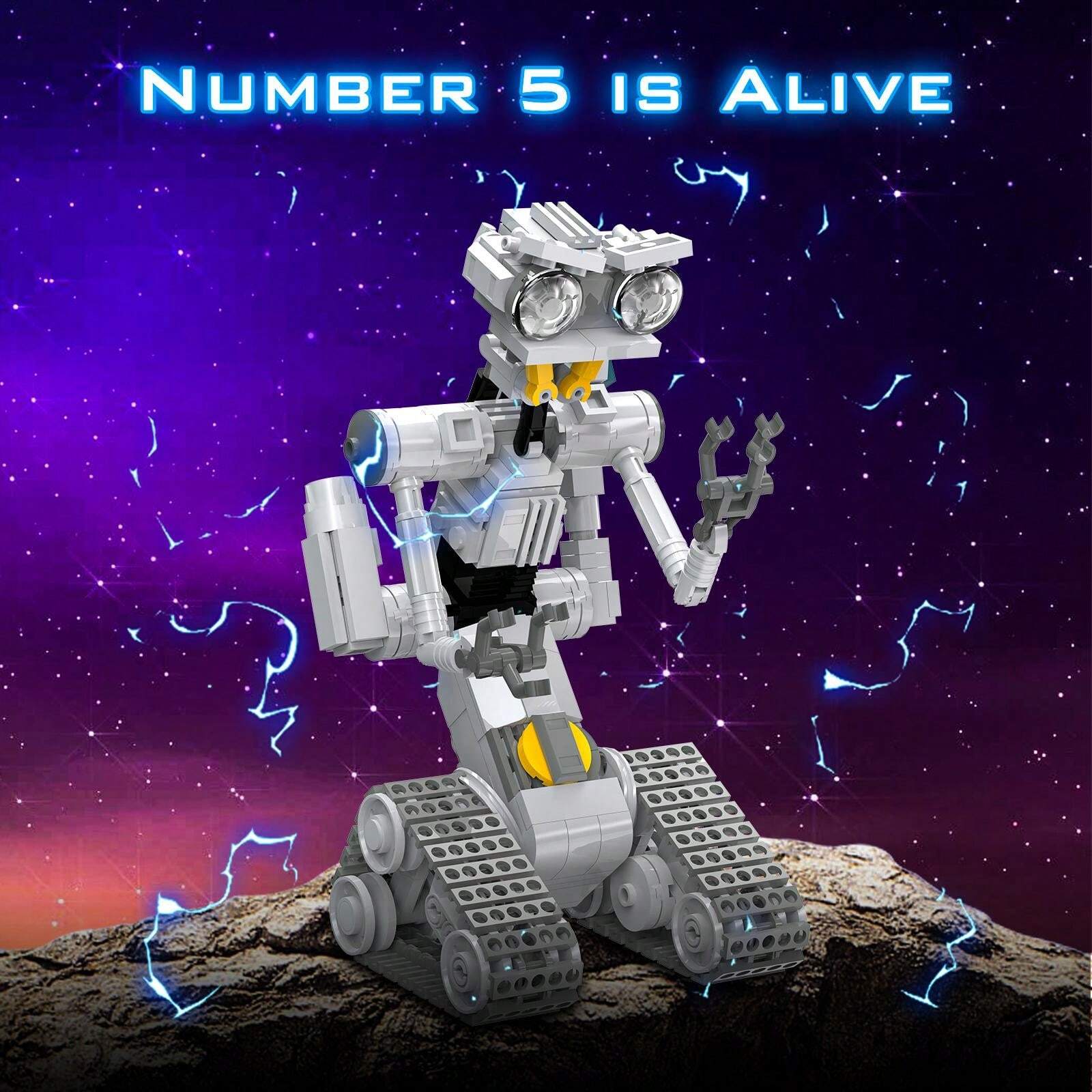 313 Pcs Robot Building Block Sets, Movie Mechanical Models, Robot ...