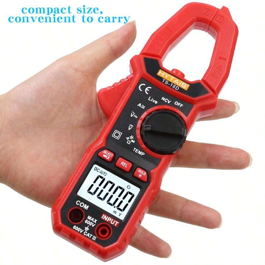 HYTAIS TS-18D Current Digital Clamp Meter High Precision Multimeter ...